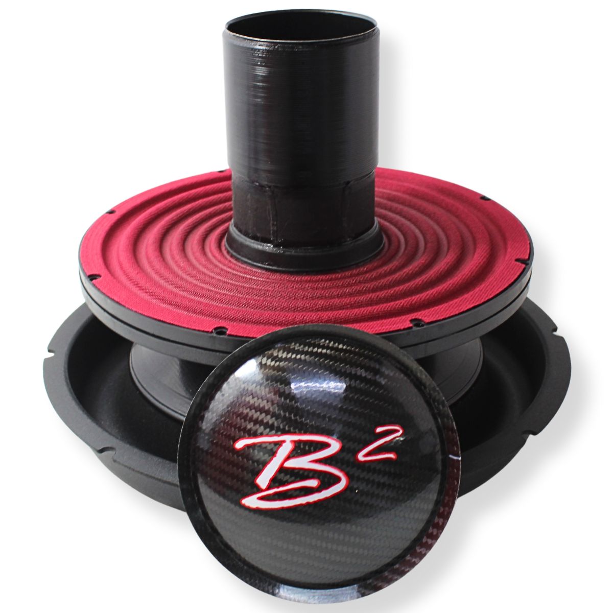 B2 Audio RAGEXL 12" 1-Ohm DVC Recone Kit updated Carbon Fiber + – B2 ...