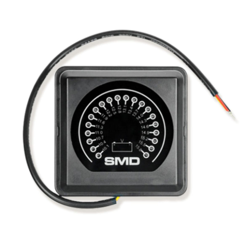 12V Analog LED Volt Meter | Real-Time Car Audio Voltage – B2 Audio USA